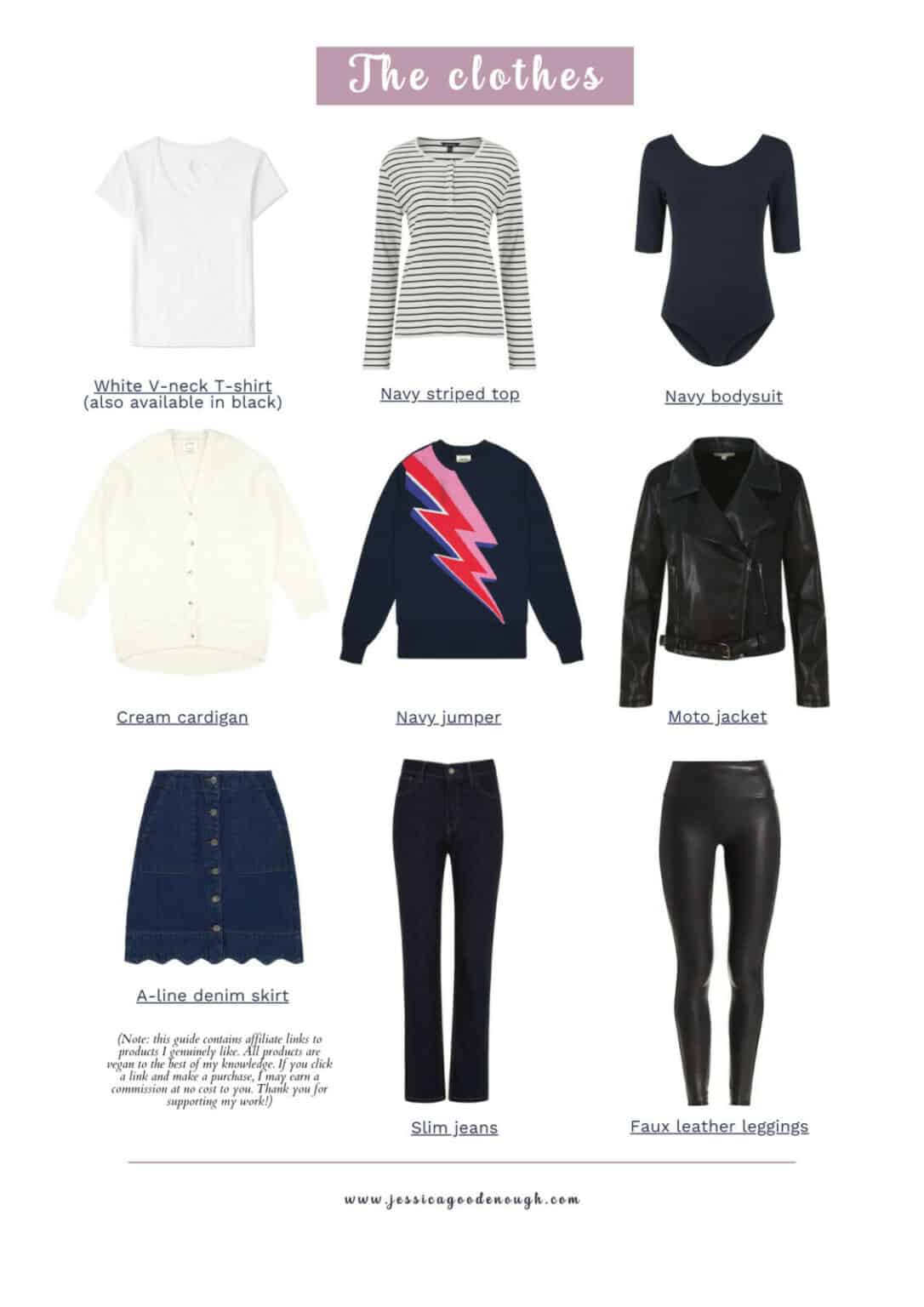 Your Easy Guide To A Curated Capsule Wardrobe